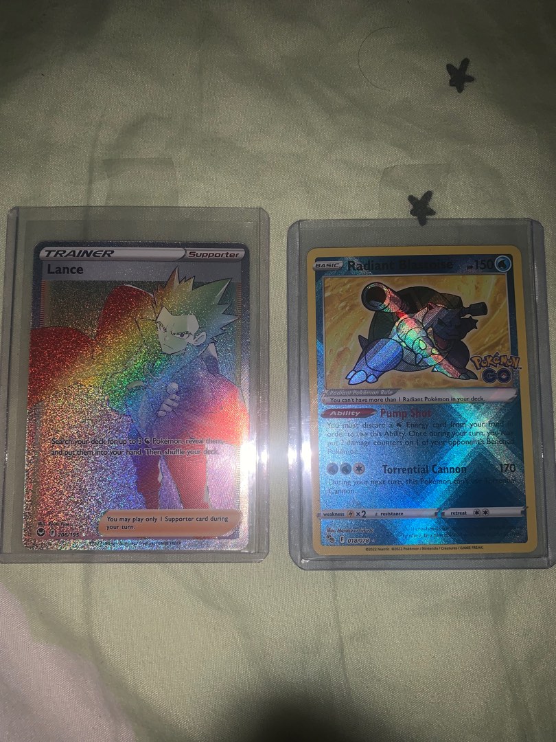 Rainbow lance and radiant blastoise, Hobbies & Toys, Memorabilia ...