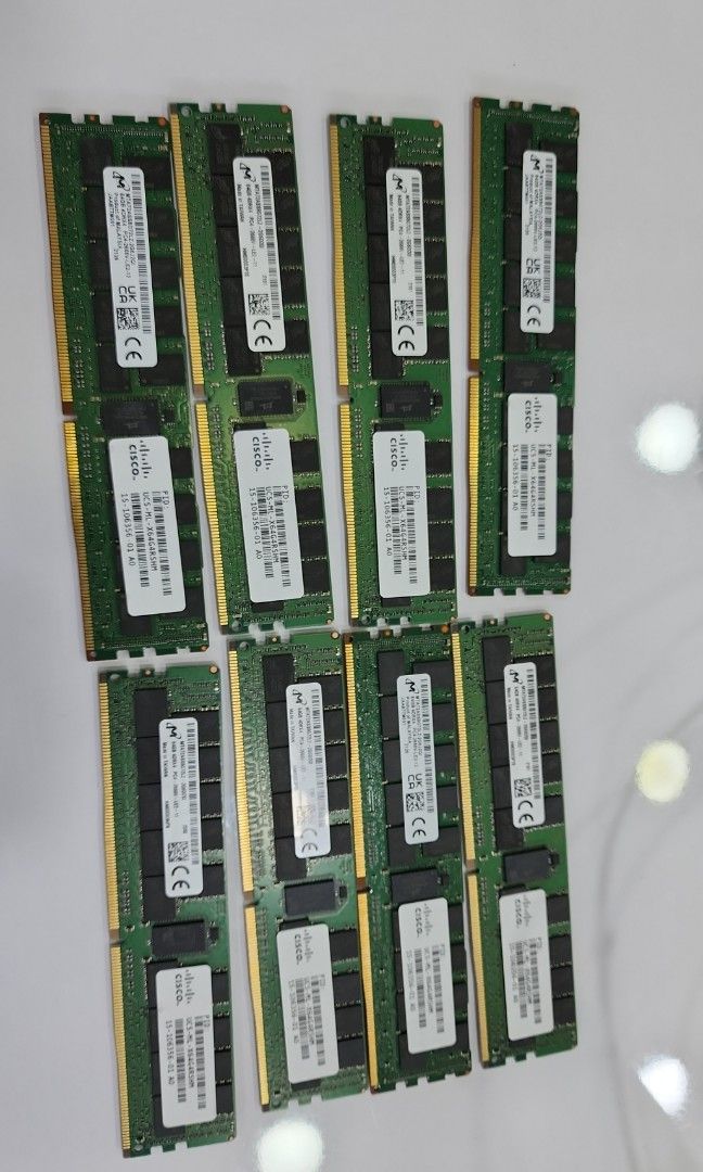 Ram - Server Ram 64 GB DDR4 2666 Micron BRAND, Computers & Tech, Parts ...
