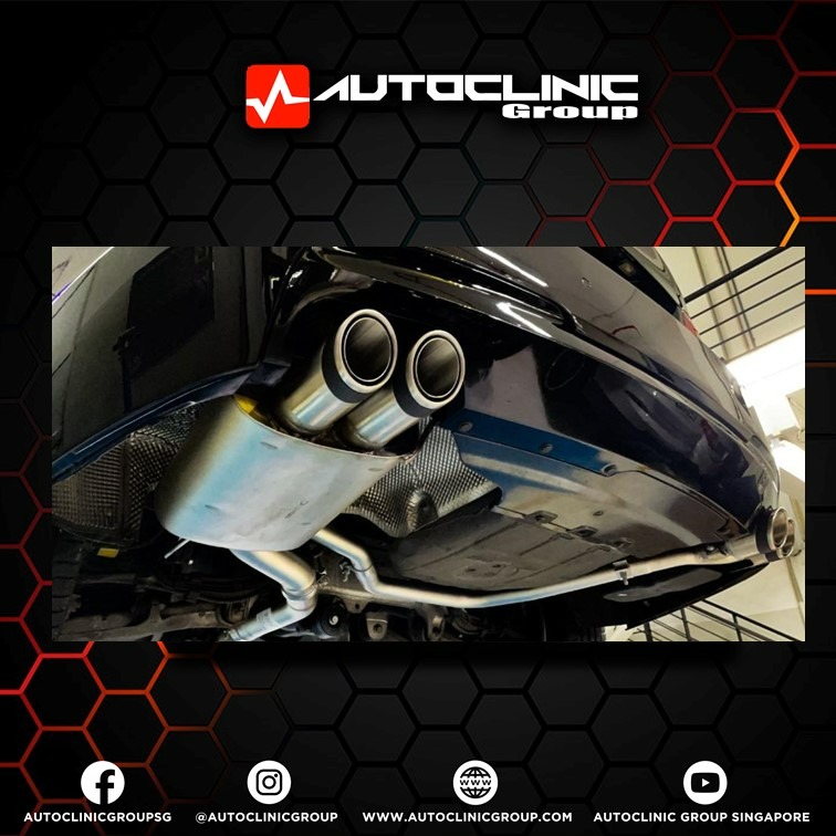 REMUS Axle Back Exhaust for BMW F10 520i 528i 530i | Stainless steel ...