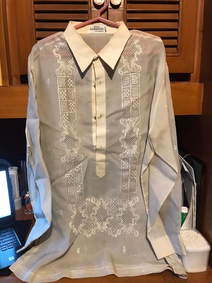 Assorted Branded Mens Barongs (Please see pictures), Men's Fashion ...