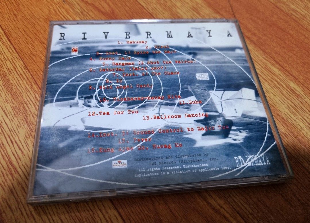RIVERMAYA ATOMIC BOMB RARE OPM CD, Hobbies & Toys, Music & Media, CDs ...
