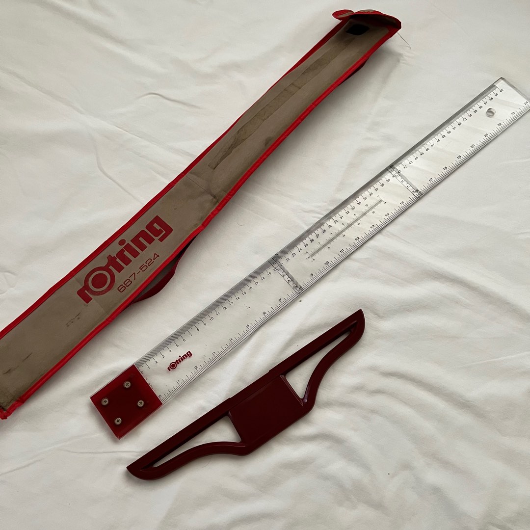 Rotring 24" T-square, Hobbies & Toys, Stationary & Craft, Stationery ...