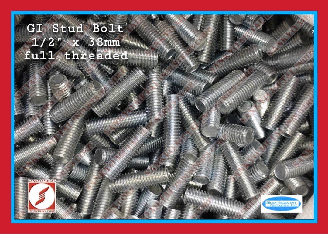 Sag rod or Stud bolt and Straight Anchor Bolt, Commercial & Industrial ...