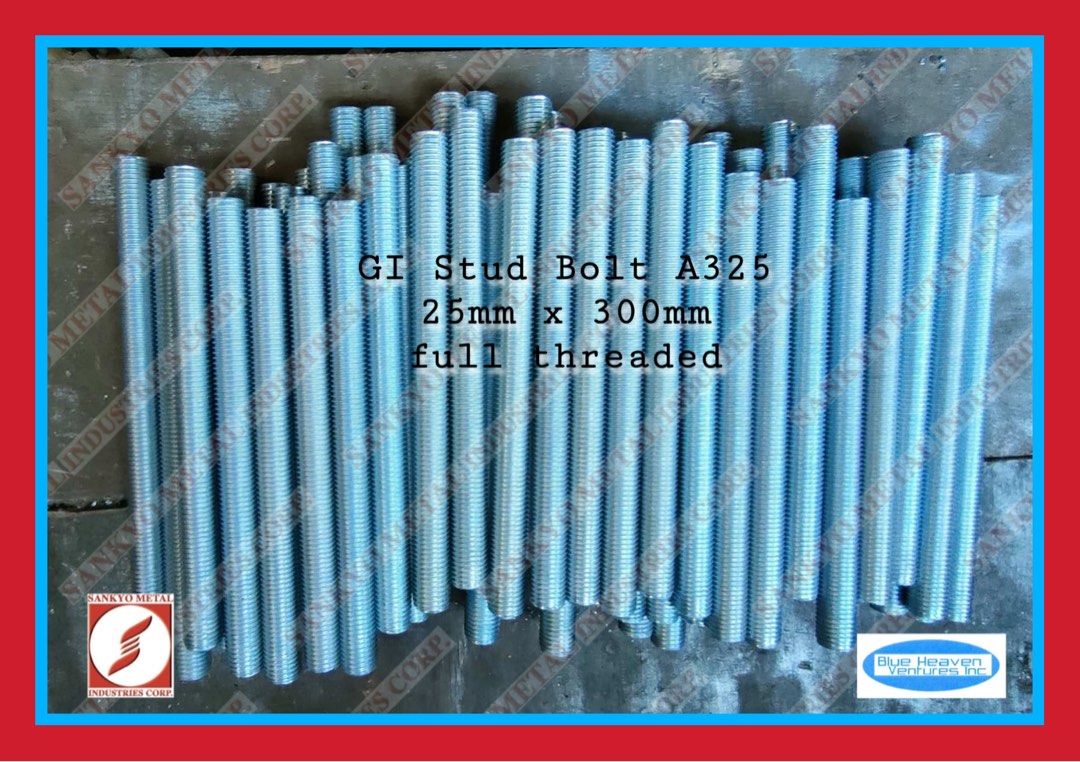 Sag rod or Stud bolt and Straight Anchor Bolt, Commercial & Industrial ...