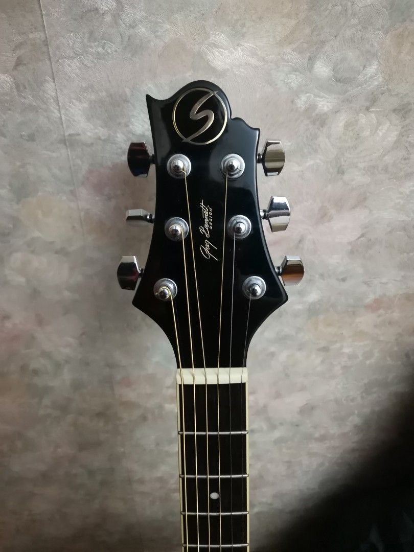 Like New - Samick Greg Bennett Acoustic Guitar, Hobbies & Toys, Music & Media, Musical ...