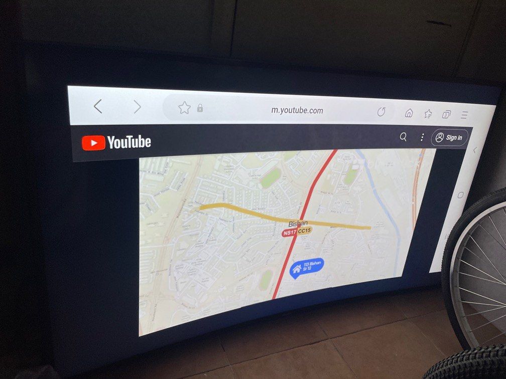 Samsung 65" UHD 4K Curved Smart TV JU6600 Series 6 includes tv stand ...