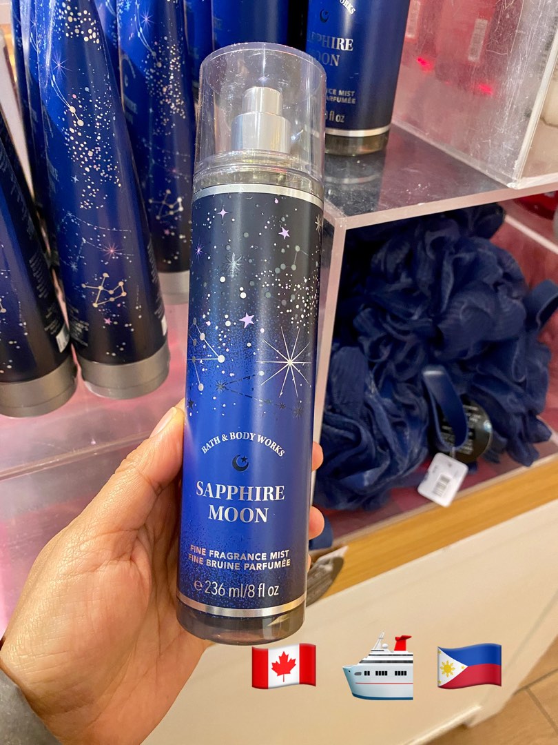 Sapphire Moon Bath and Body Works Fragrance mist, Beauty & Personal ...