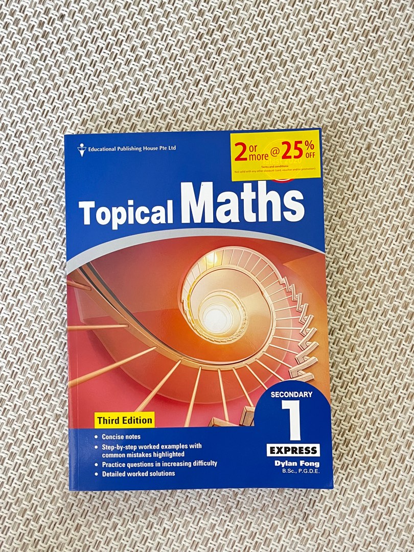 Sec 1 express math assessment book, Hobbies & Toys, Books & Magazines ...