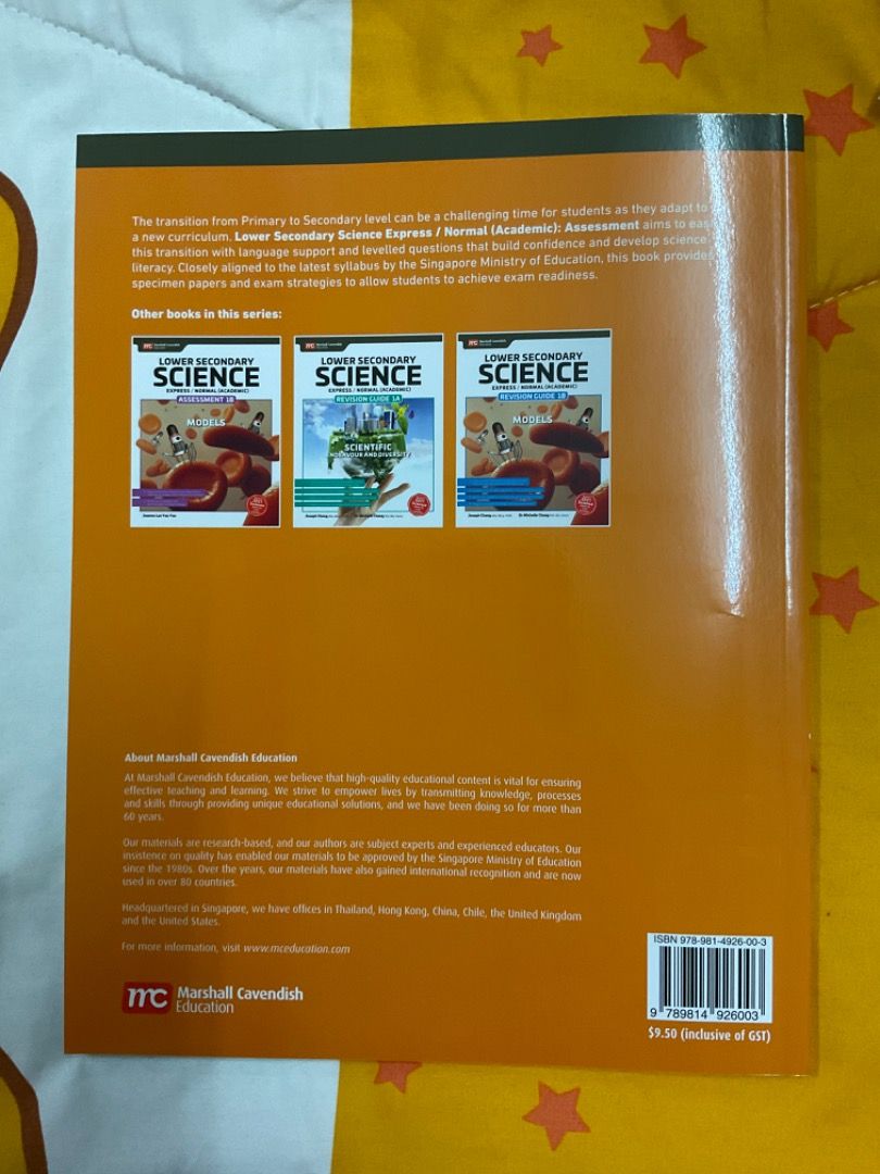 Sec 1 science assessment 1A, Hobbies & Toys, Books & Magazines ...