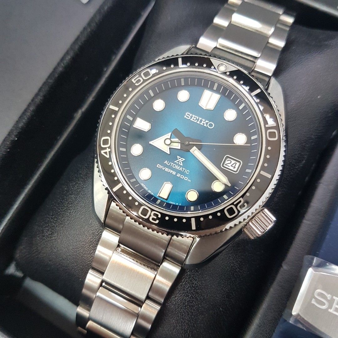 Seiko SPB083J1 Full Set Great Blue Hole Diver Automatic Watch SPB083 ...