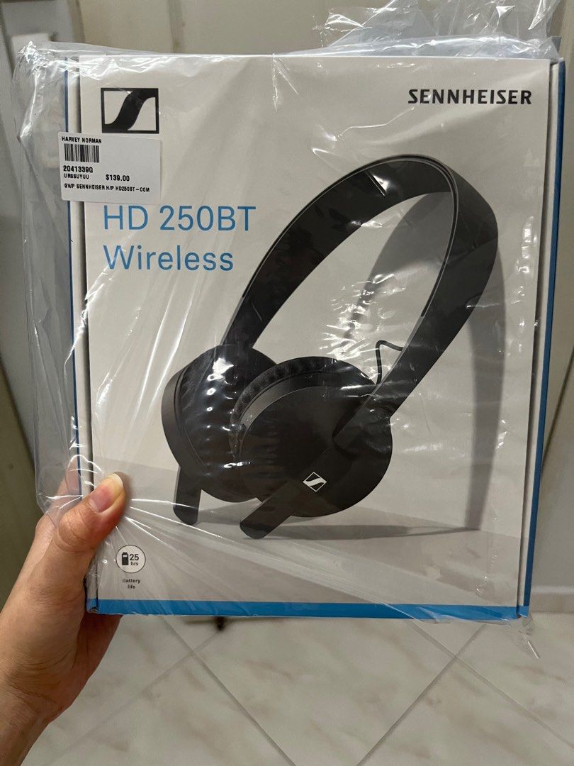 Sennheiser HD 250BT Wireless Headphones, Audio, Headphones & Headsets ...