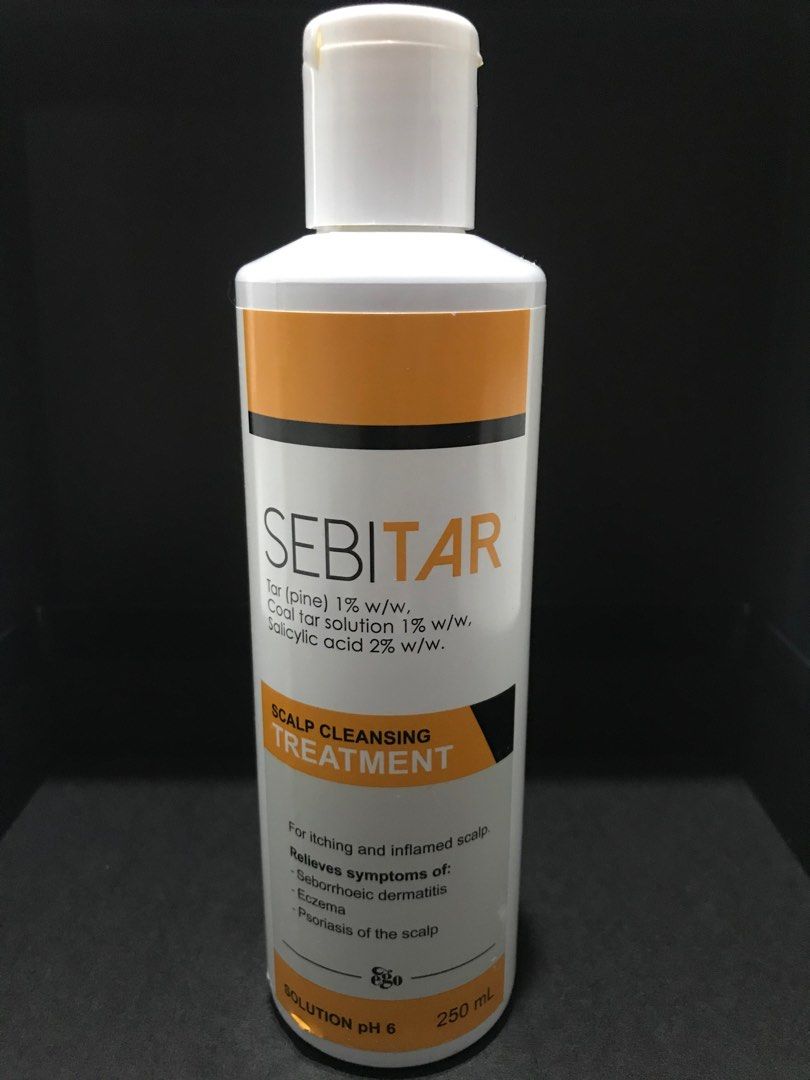 Sebitar Psoriosis Eczema Itchy Scalp Treatment Shampoo, Beauty ...