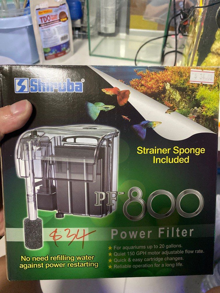 Shiruba power filter pf-800, Everything Else on Carousell