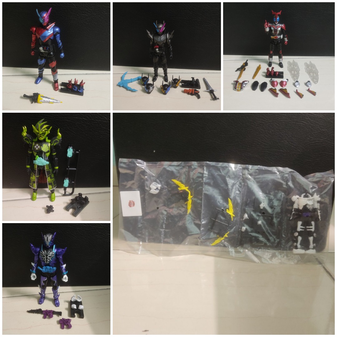 Shodo kamen rider build hazard/build/genm zombie /rogue/diend/cronus ...