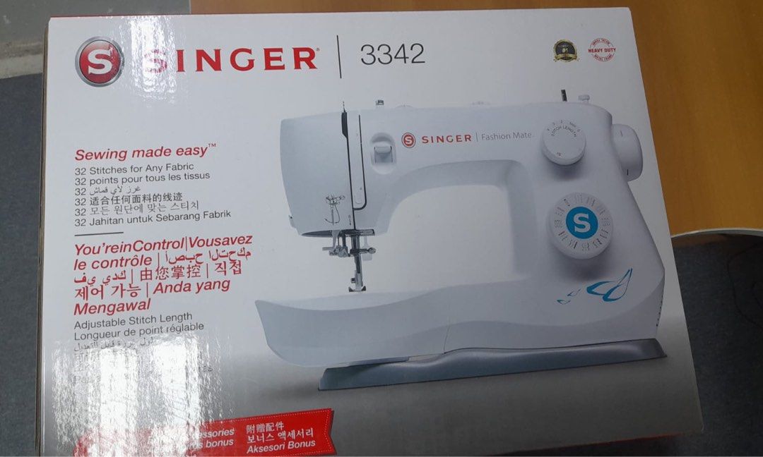 Singer Sewing Machine Model 3342, TV & Home Appliances, Other Home ...