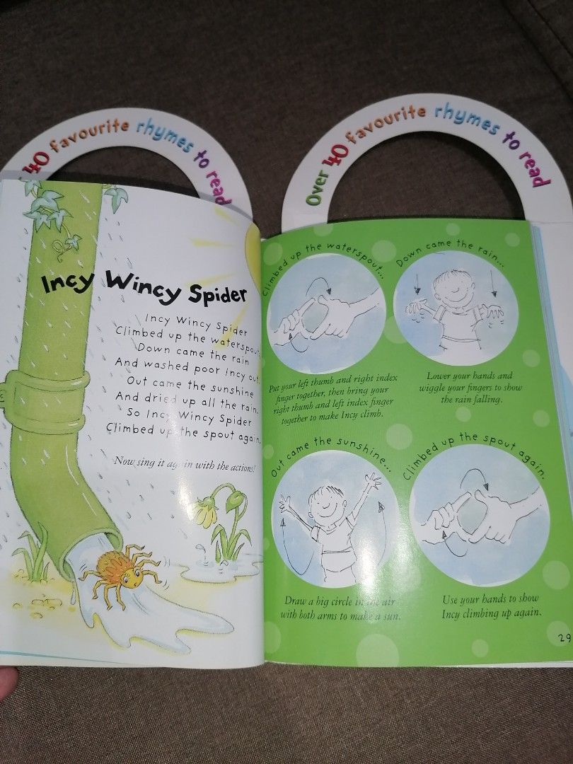 Sing-Along Songs (nursery rhymes song book w/ CD), Hobbies & Toys ...