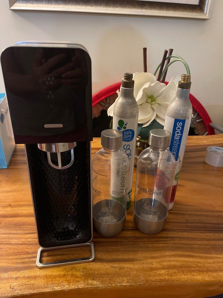 Soda stream - soda water maker full set, TV & Home Appliances, Kitchen ...