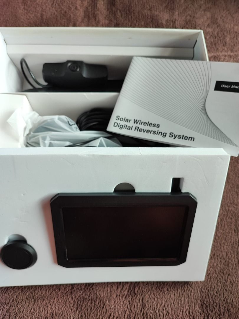 Solar Wireless Digital Reversing System, Car Accessories, Accessories ...