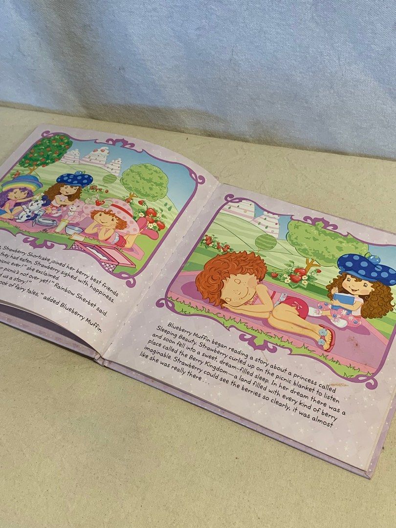 Strawberry Shortcake Sleeping Beauty book (berry fairytales), Hobbies ...