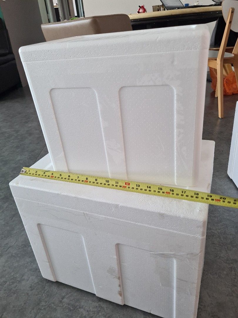 Styrofoam boxes, Furniture & Home Living, Home Improvement ...