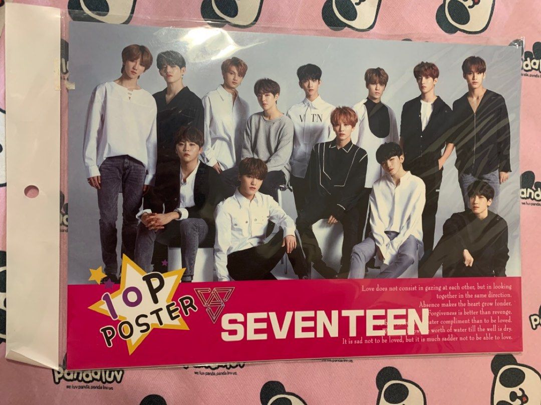 SVT poster, 興趣及遊戲, 收藏品及紀念品, 韓流 - Carousell
