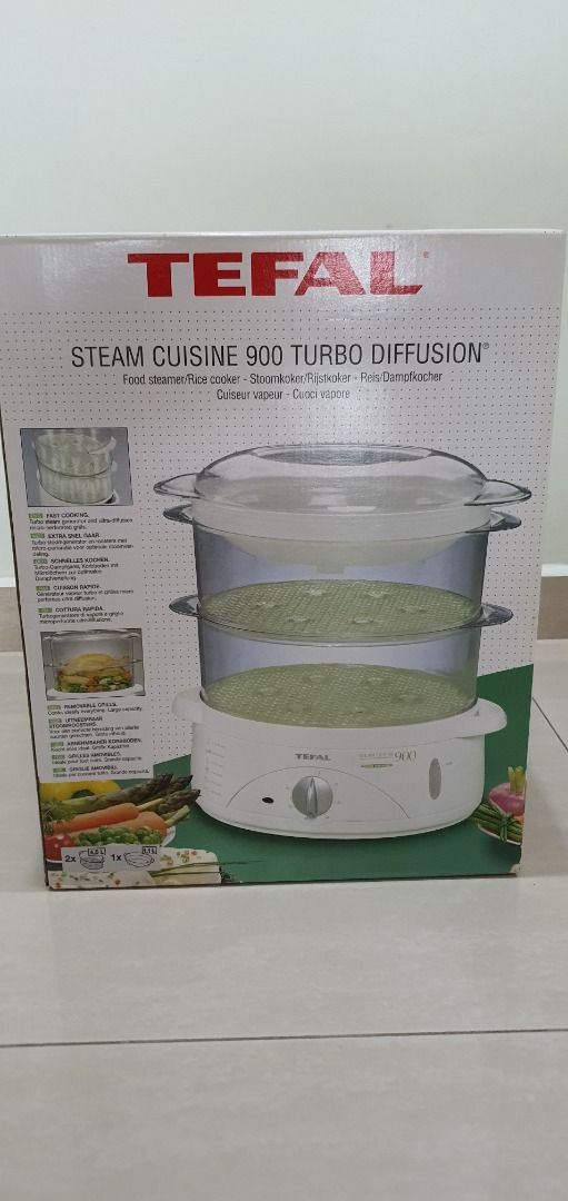 Tefal Steam Cuisine 900 Turbo Diffusion, TV & Home Appliances, Kitchen ...