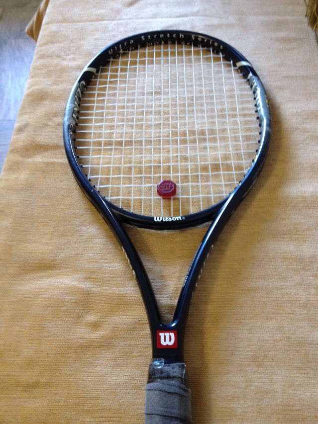 Tennis Racket Titanium ( Wilson ), Sports Equipment, Sports & Games ...