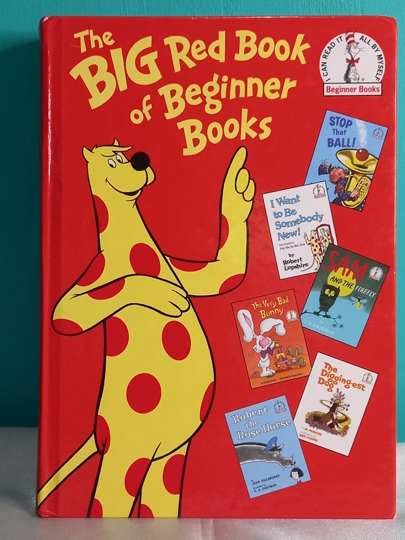 The Big Red Book of Beginner Books by P.D Eastman Hardbound, Hobbies ...