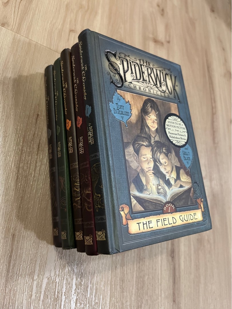 The Spiderwick Chronicles Complete Set, Hobbies & Toys, Books ...