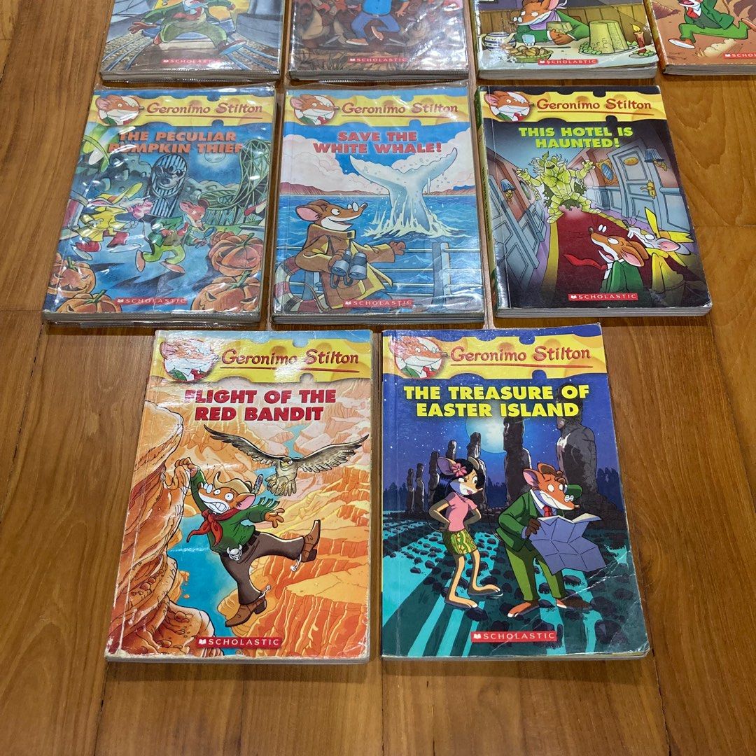 Thea Stilton and Geronimo Stilton Books, Hobbies & Toys, Books ...