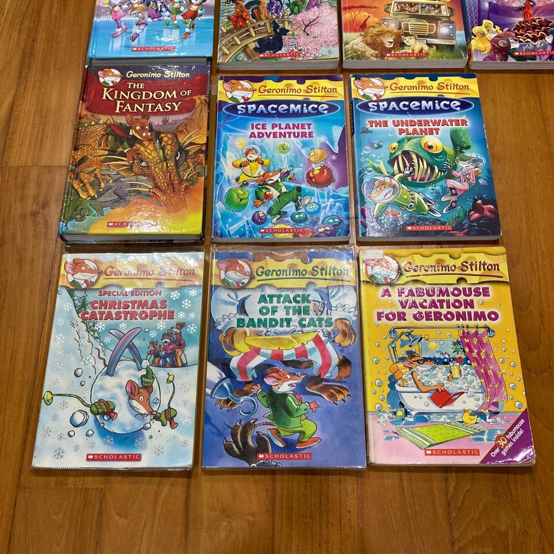Thea Stilton and Geronimo Stilton Books, Hobbies & Toys, Books ...