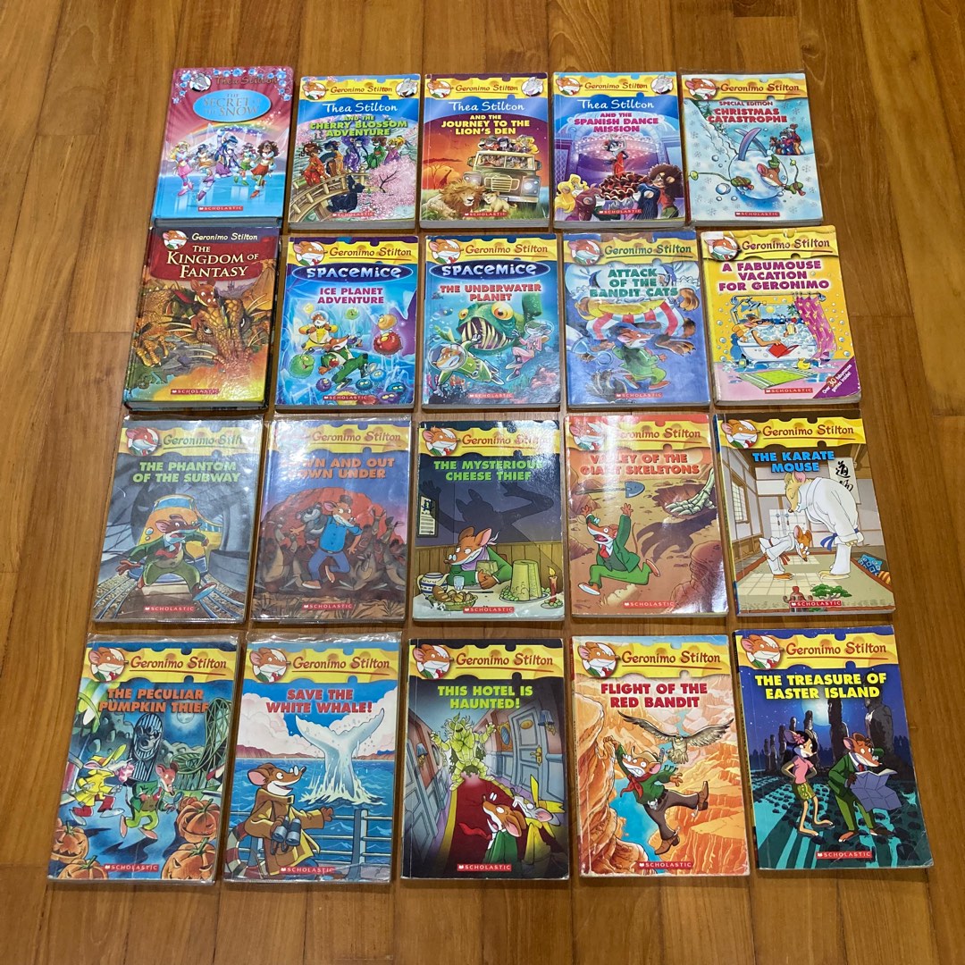 Thea Stilton and Geronimo Stilton Books, Hobbies & Toys, Books ...