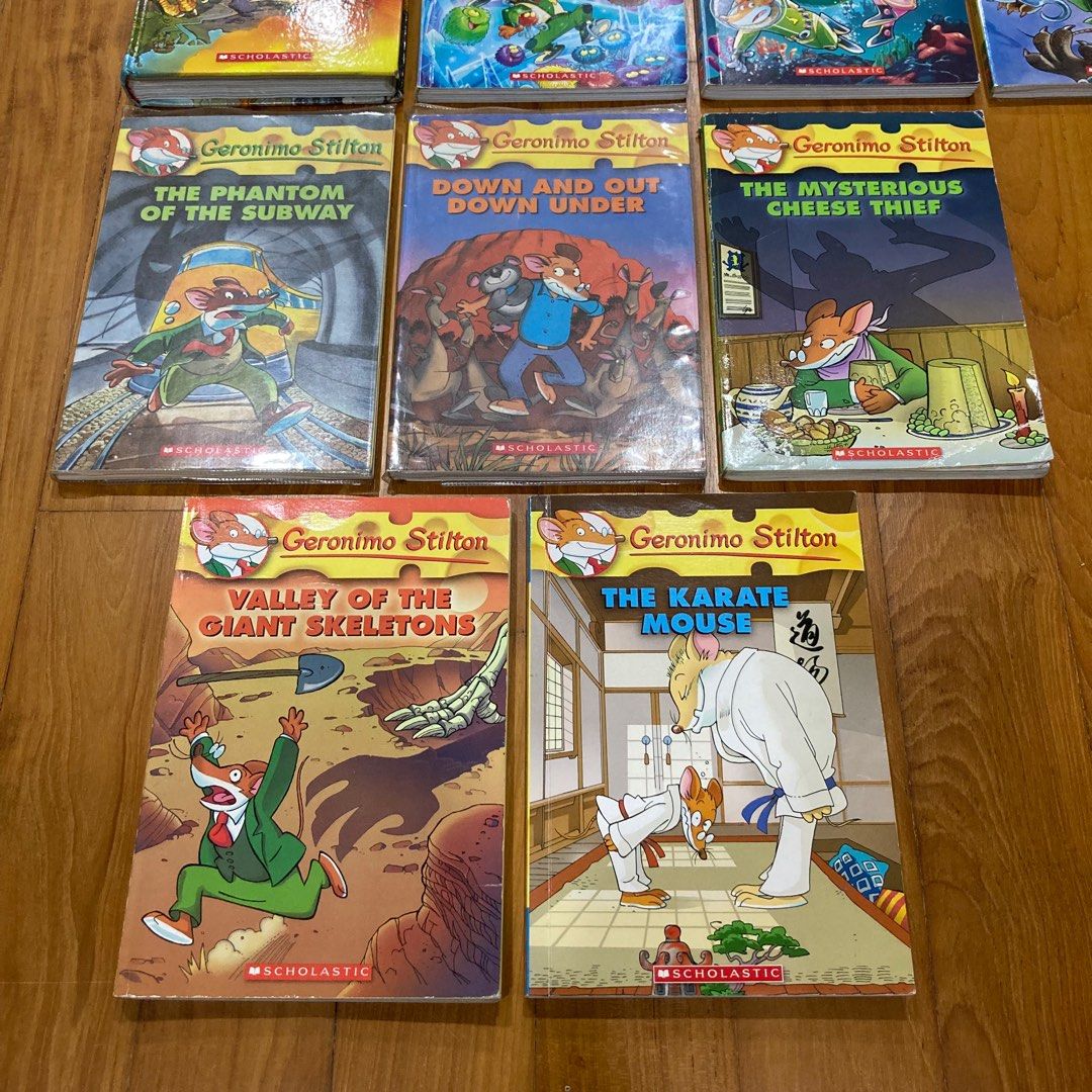 Thea Stilton and Geronimo Stilton Books, Hobbies & Toys, Books ...