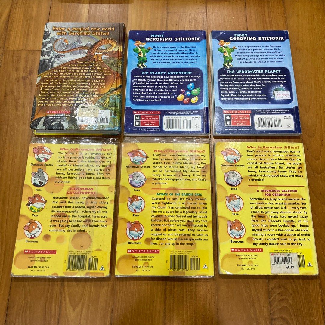 Thea Stilton and Geronimo Stilton Books, Hobbies & Toys, Books ...