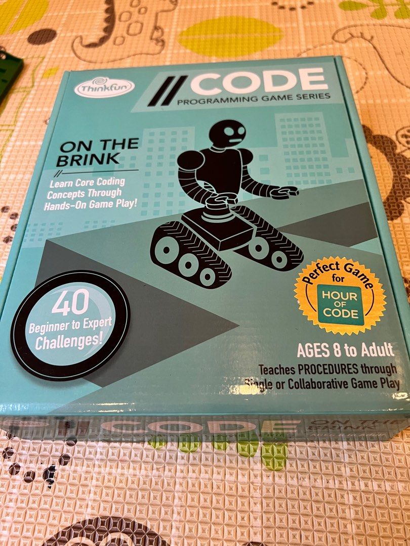 Thinkfun Code Programing series game, Hobbies & Toys, Toys & Games on Carousell