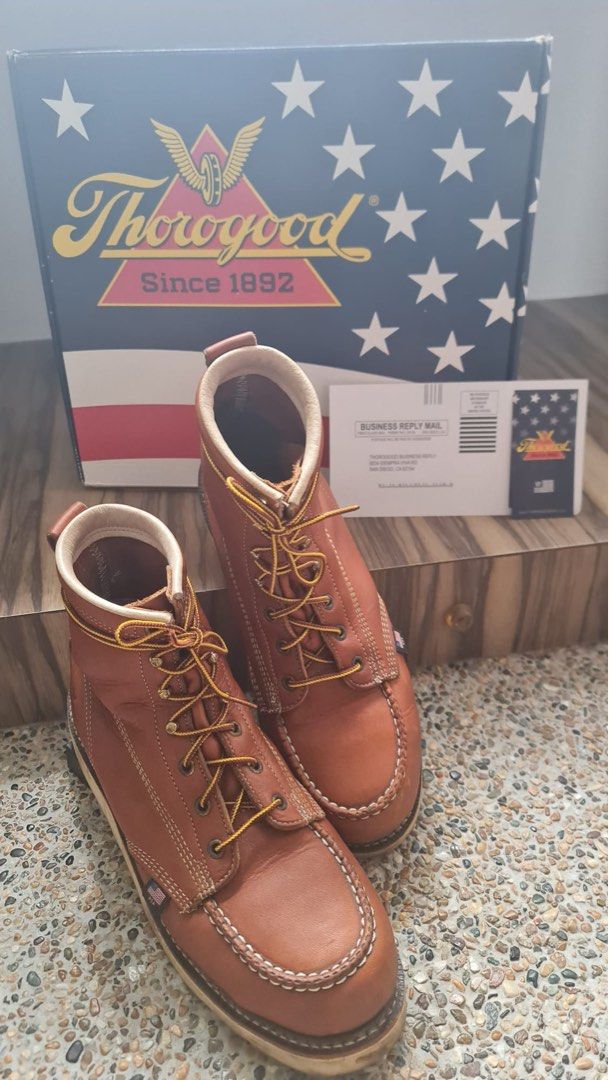 Thorogood safety shoes, Men's Fashion, Footwear, Boots on Carousell