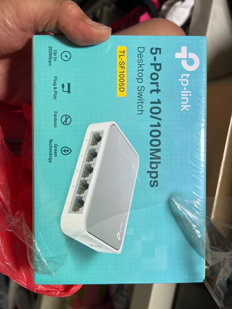 Tp Link 5 port switch, Computers & Tech, Parts & Accessories ...