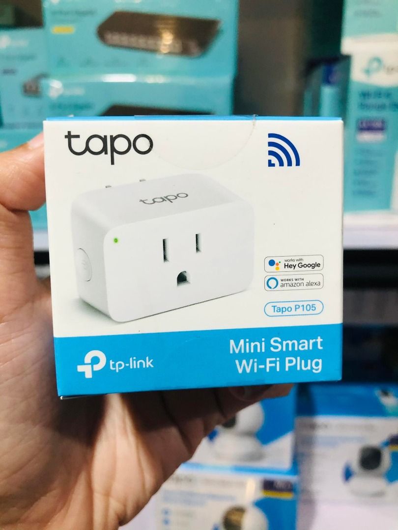TP-Link Tapo P105 Mini Smart Wi-Fi Plug, TV & Home Appliances, Electrical, Adaptors & Sockets on ...