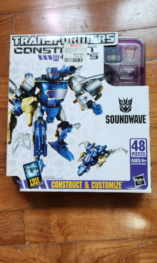 Transformers construct bots soundwave, Hobbies & Toys, Toys & Games on ...