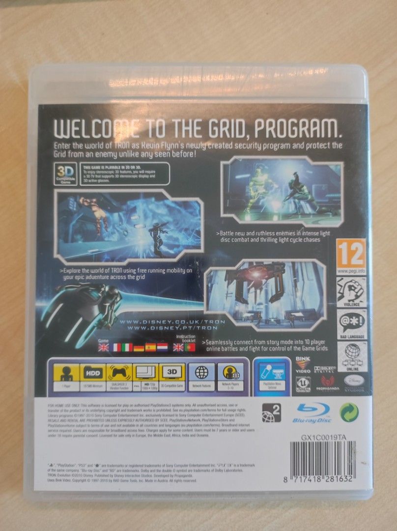 Tron Evolution PS3, Video Gaming, Video Games, PlayStation on Carousell