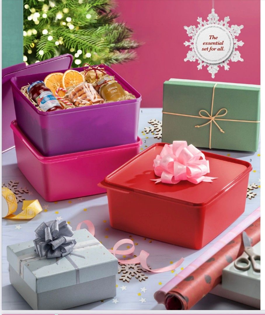 Tupperware Snack and Stack 5L, Furniture & Home Living, Kitchenware ...