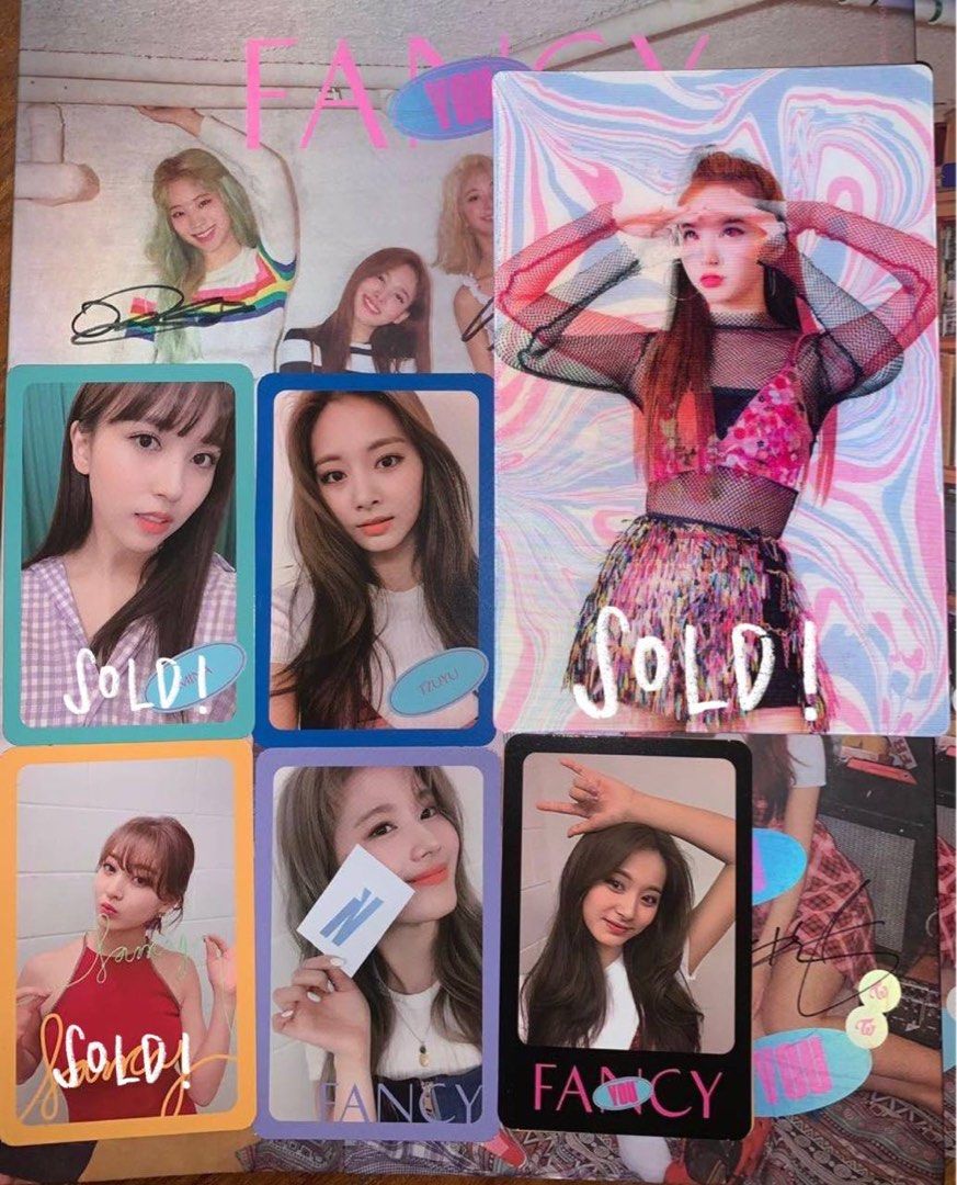 twice fancy you pc lenticular sana tzuyu mina jihyo nayeon photocard, Hobbies & Toys ...