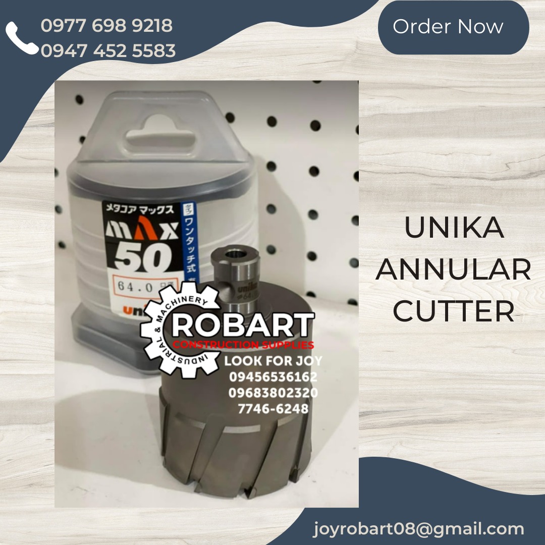UNIKA ANNULAR CUTTER, Commercial & Industrial, Construction Tools ...