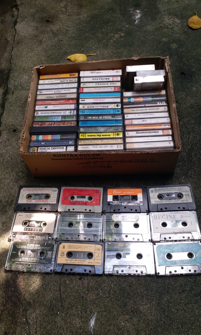Used cassstte tapes, Audio, Other Audio Equipment on Carousell