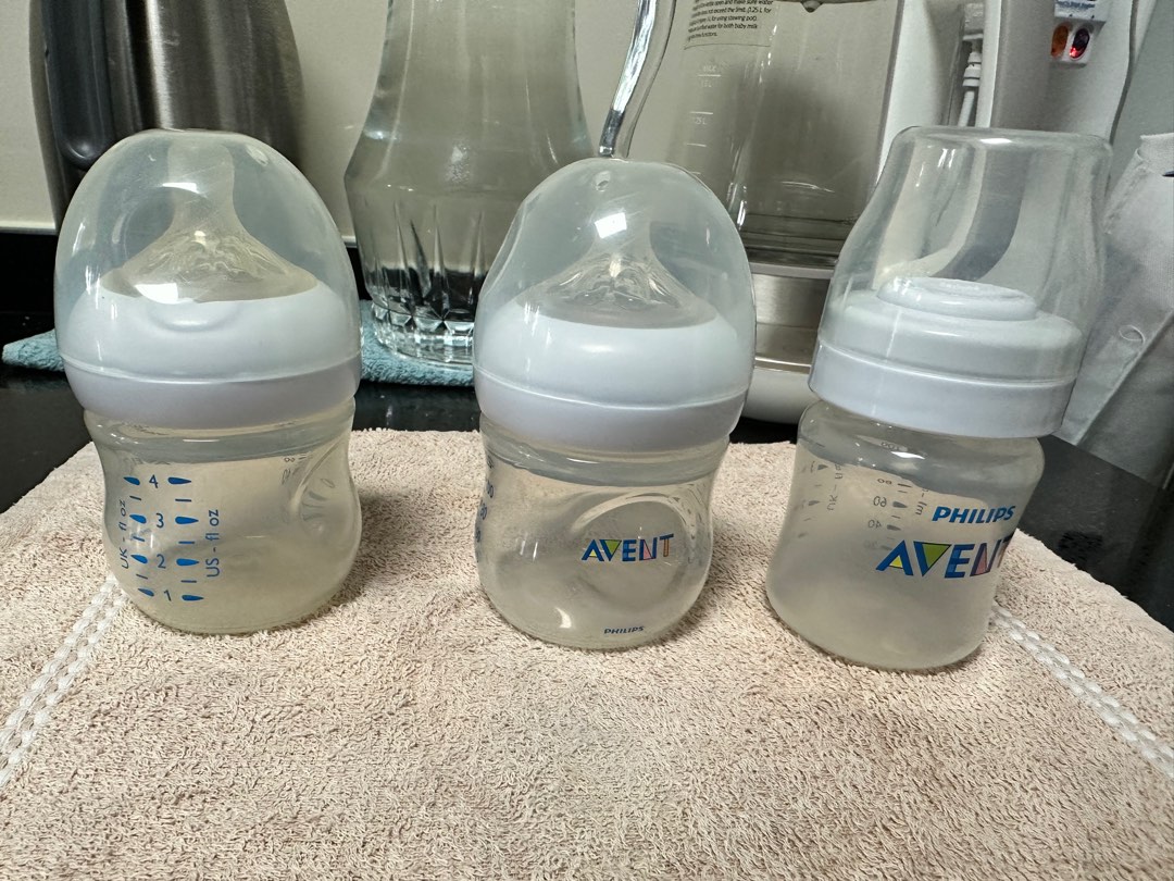 USED Philips Avent Milk Bottles, Babies & Kids, Nursing & Feeding ...
