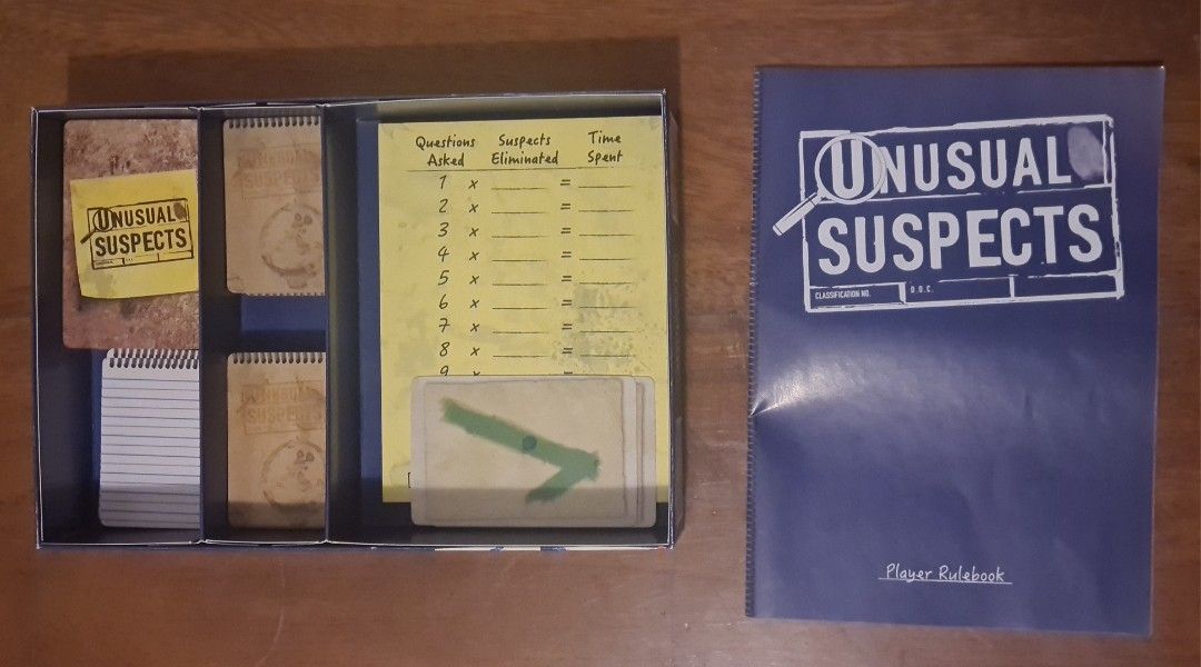 Unusual Suspects Card Game, Hobbies & Toys, Toys & Games on Carousell