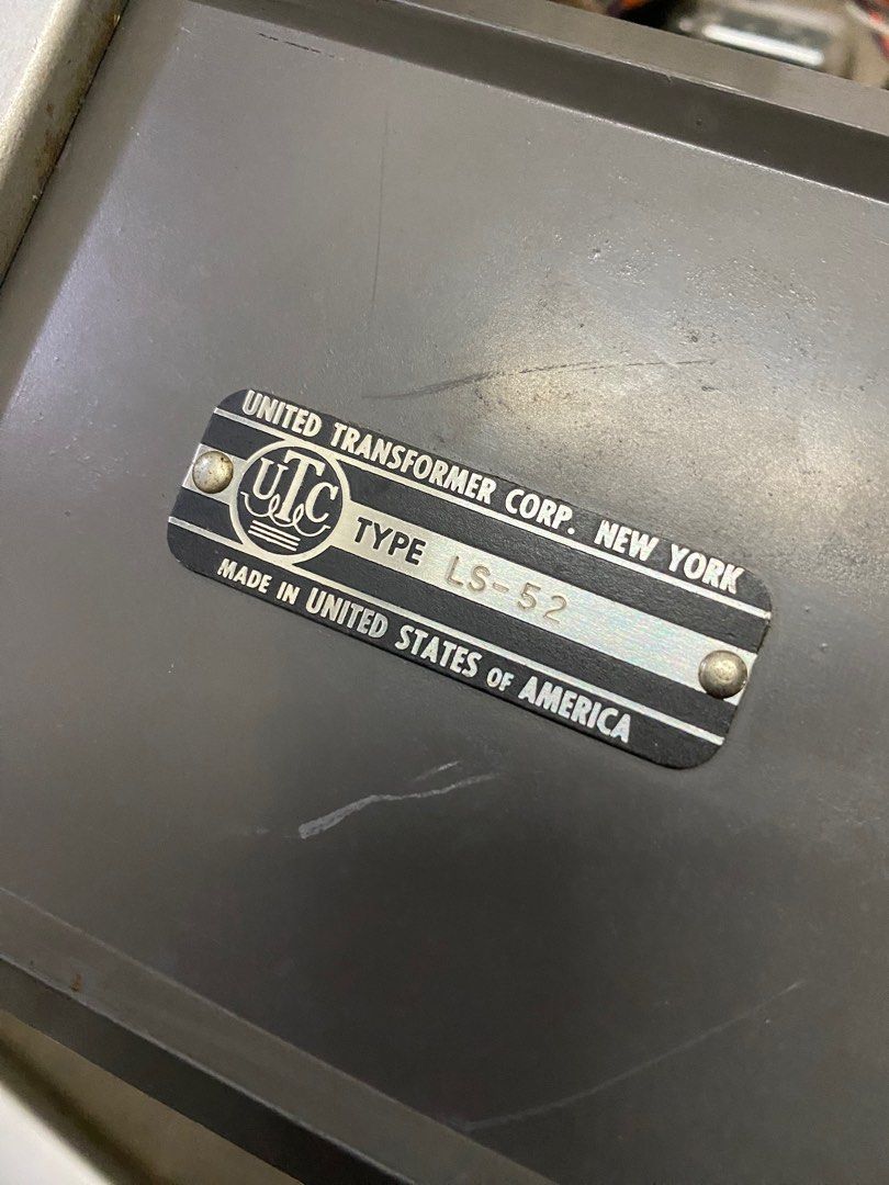 UTC LS-52 pp 8K output transformer 輸出牛, 音響器材, 其他音響配件及設備 - Carousell