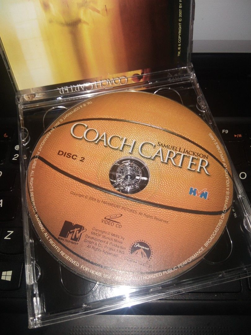VCD Coach Carter ORI dari hvn, Hobbies & Toys, Music & Media, CDs ...
