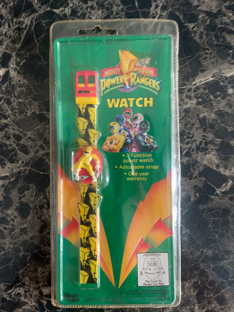 Vintage Mighty Morphin Power Rangers Watch, Hobbies & Toys ...