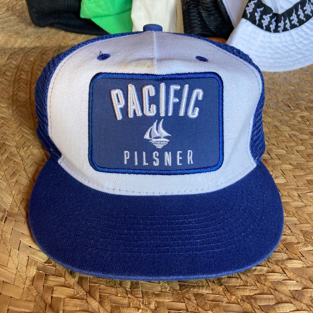 Vintage Pacific Pilsner Trucker hat, Men's Fashion, Watches ...